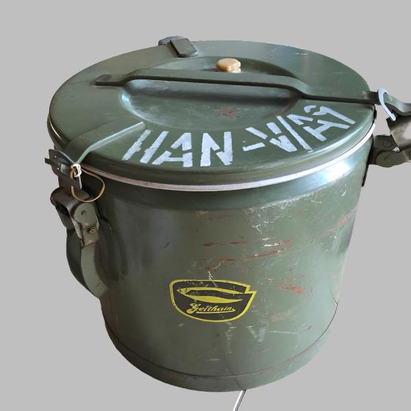 Large Vintage Army Military Galvanized Water Container – Vintage Store